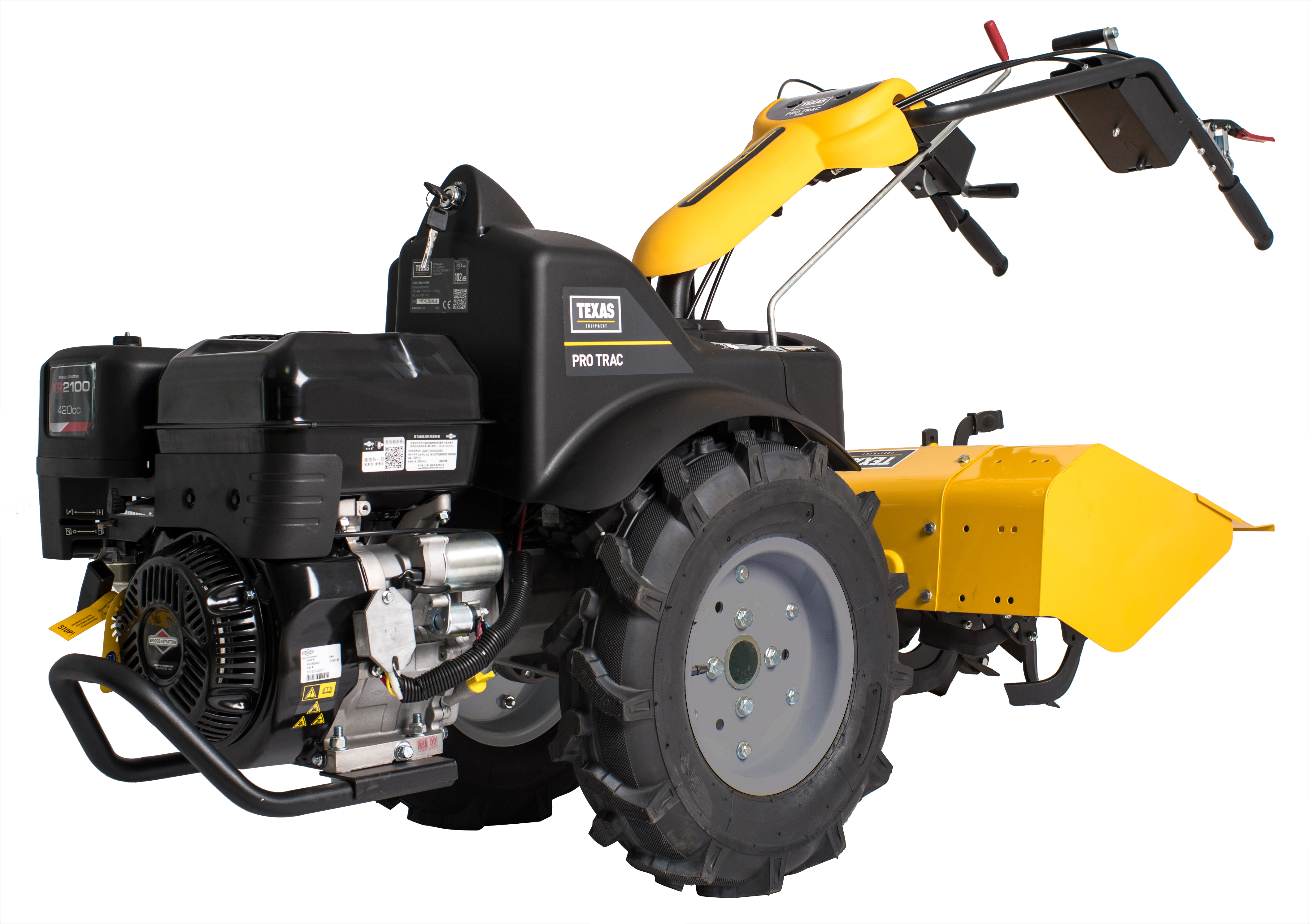 Pro Trac 1350BE (basismaskine) Efterhængt fræser - Køb Texas Pro Trac ...